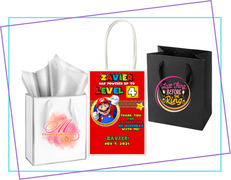 Personalized Gift Bags – Adorned Apparel